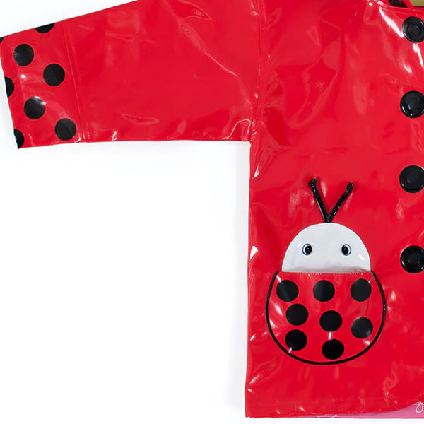 Kidorable Ladybug Raincoat - Little Folks NYC