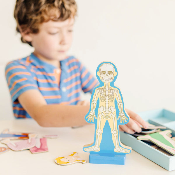 Melissa & Doug Magnetic Human Body Play Set - Little Folks NYC