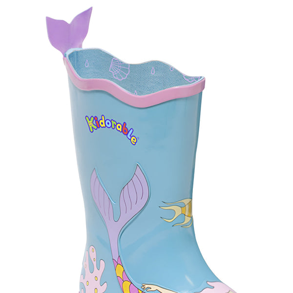 Kidorable Mermaid Rain Boots - Little Folks NYC